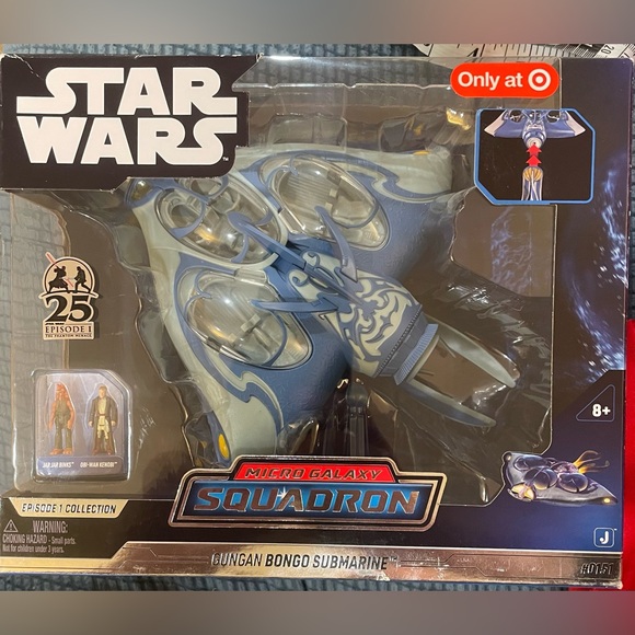 Star Wars | Toys | Star Wars Micro Galaxy Squadron Gungan Bongo ...